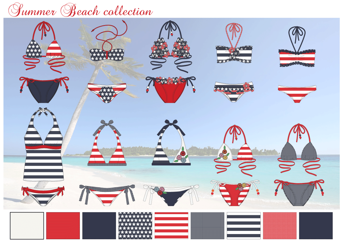 Beach collection - PinkstudioPinkstudio